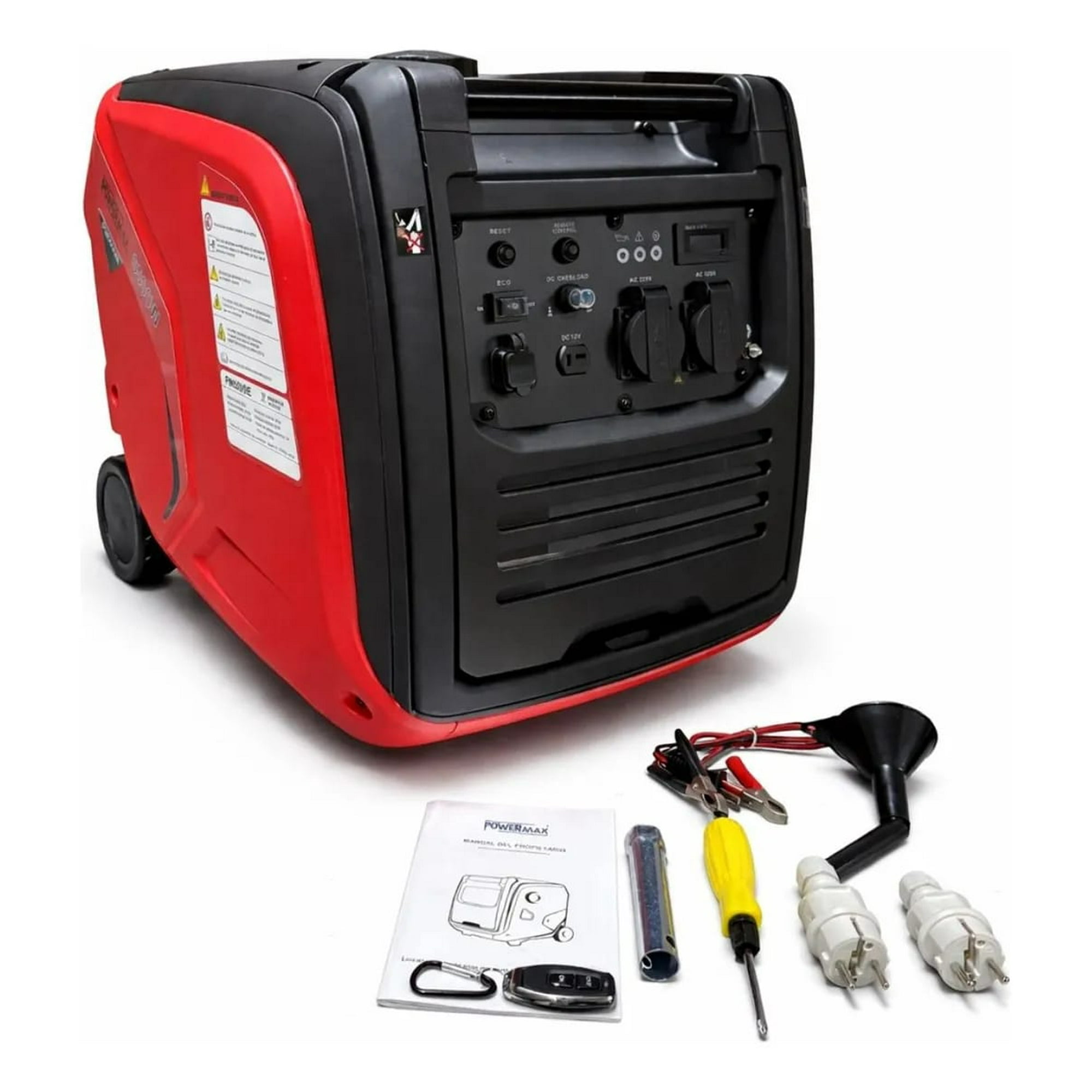 Generador Bencinero Inverter Insonoro 6000 Watts Partida Eléctrica | Lider