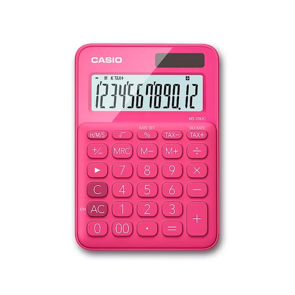 Calculadora Sobremesa Casio MS-20UC-RD | Lider