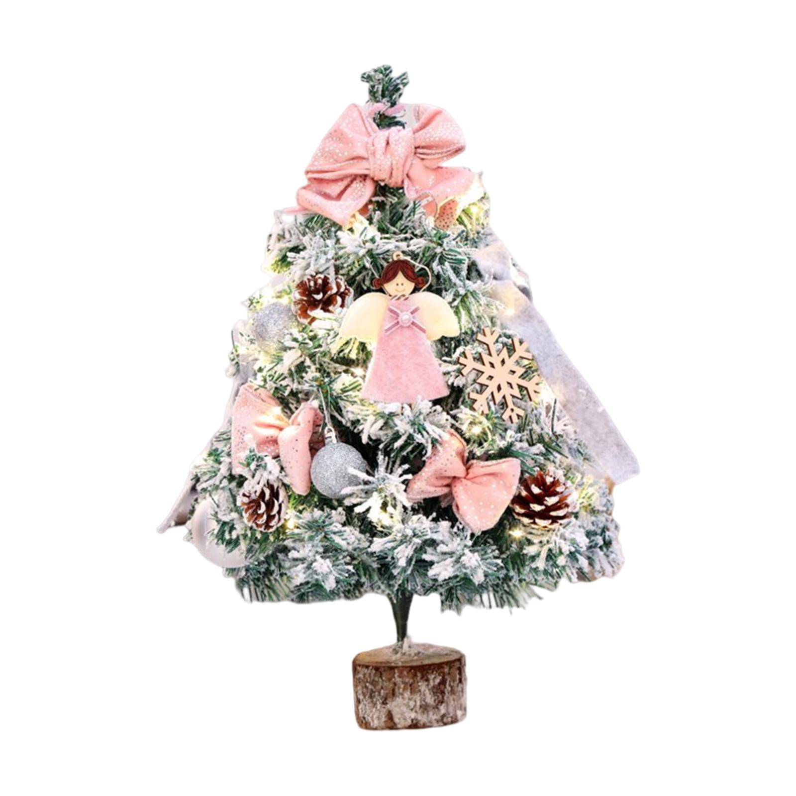 Árbol De Navidad Toppers Árbol De Navidad Miniatura DIY Craft Brillante ...
