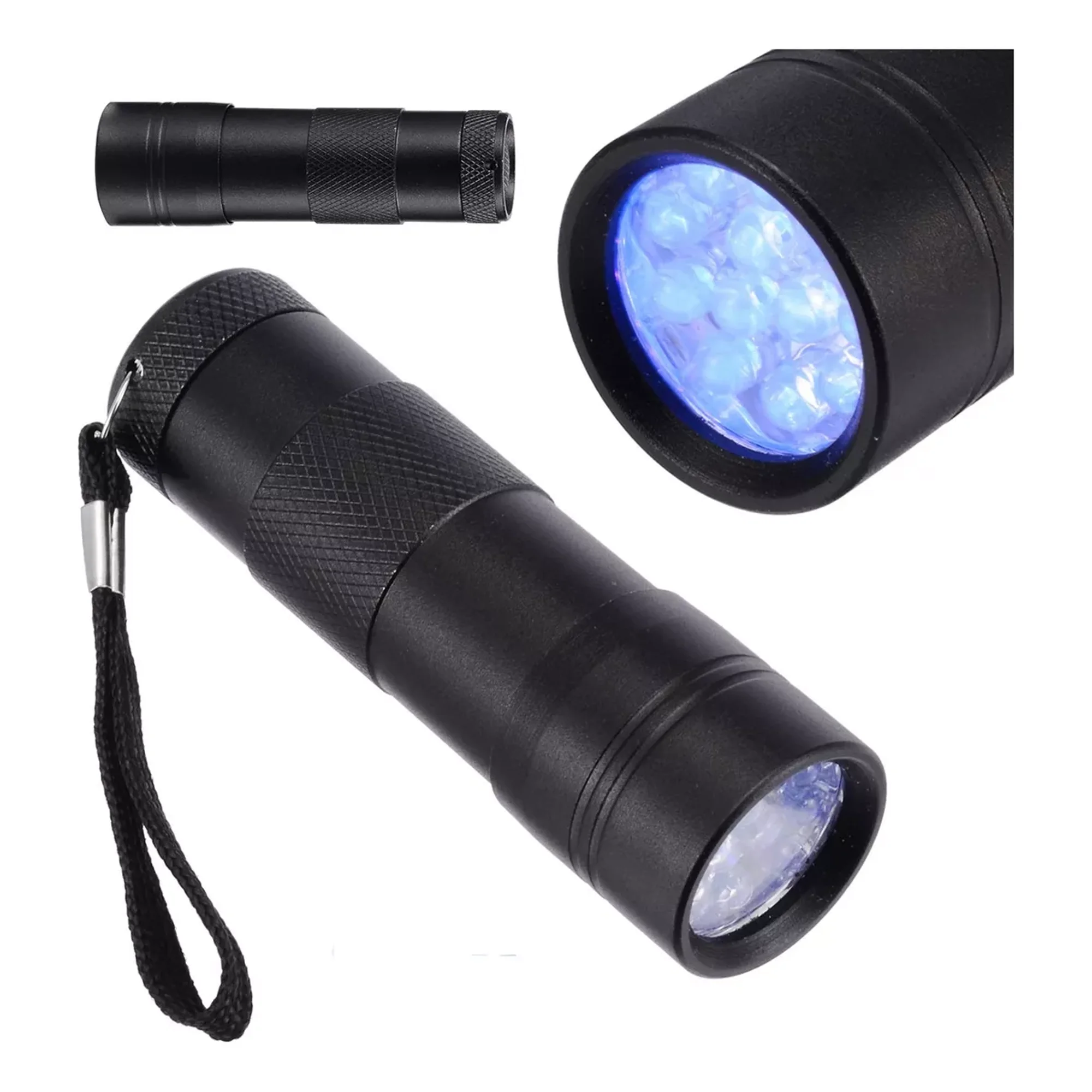 Linterna Uv Secado Resina 395nm 12led | Lider