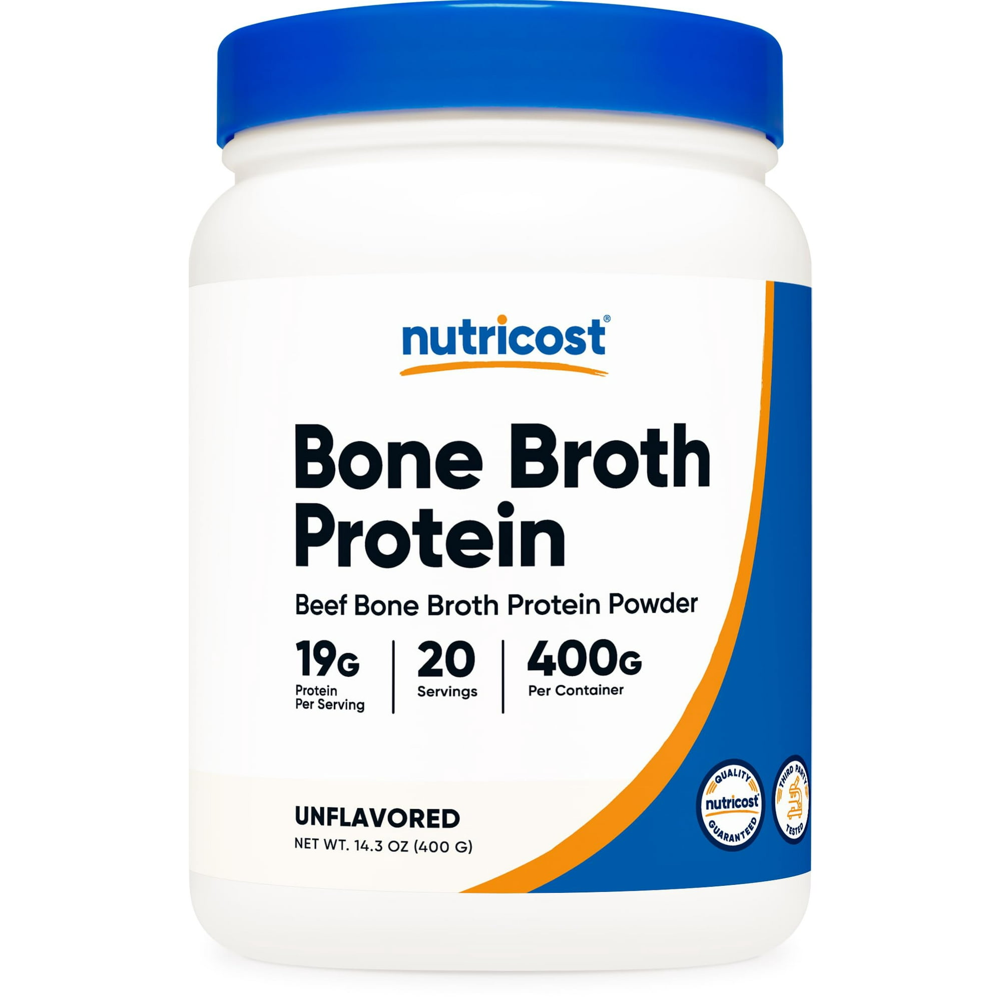 Proteína en Polvo Nutricost Caldo de Huesos de Res 400 g Unisex | Lider