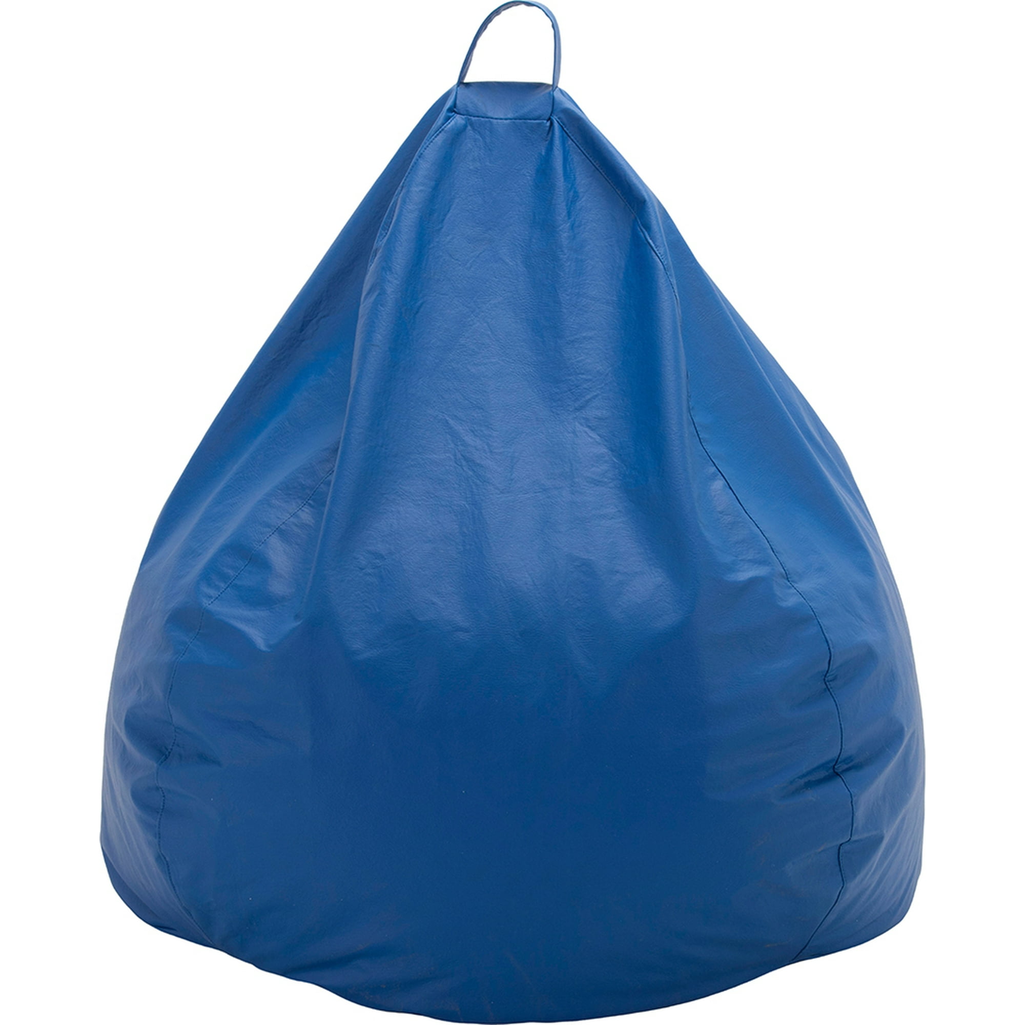Pouf Pera Infantil Azul Eco Cuero 60x50x50 cm | Lider