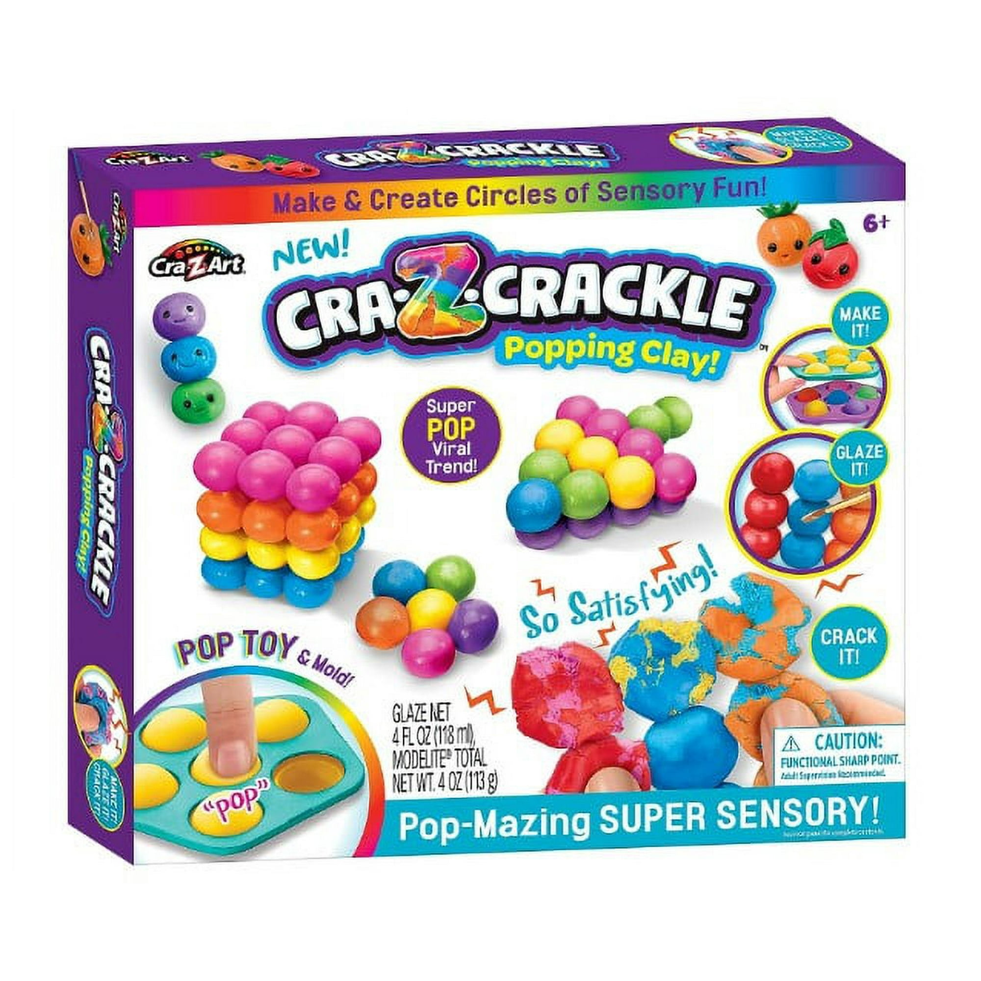 Cra-Z-Art Popping Clay! Pop-Mazing Super Sensory! | Lider