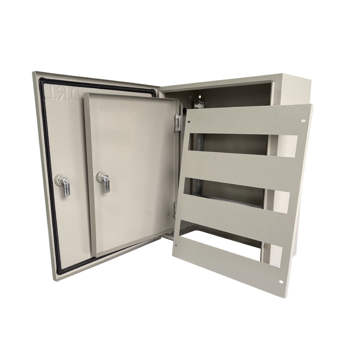 Tablero Gabinete Metálico 2 P/chasis Drl 500x400x200mm Ip65 | Lider
