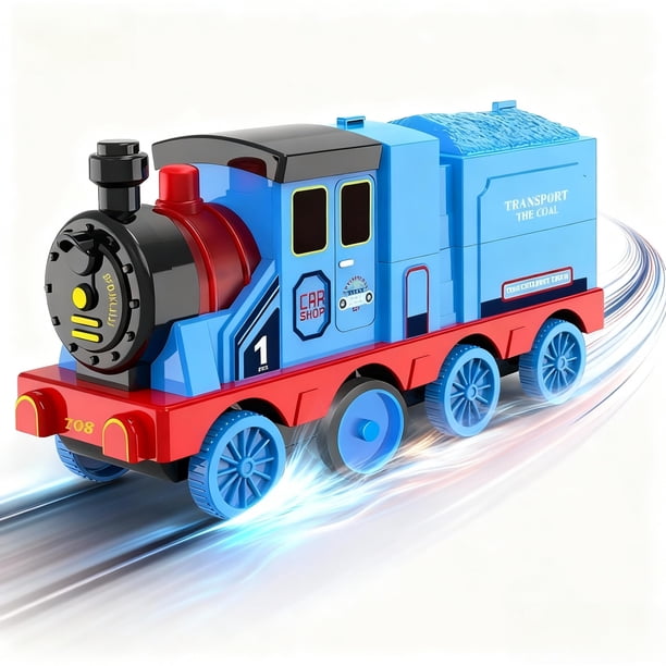 Set de tren transformable con catapulta para carrito de juguete para ...