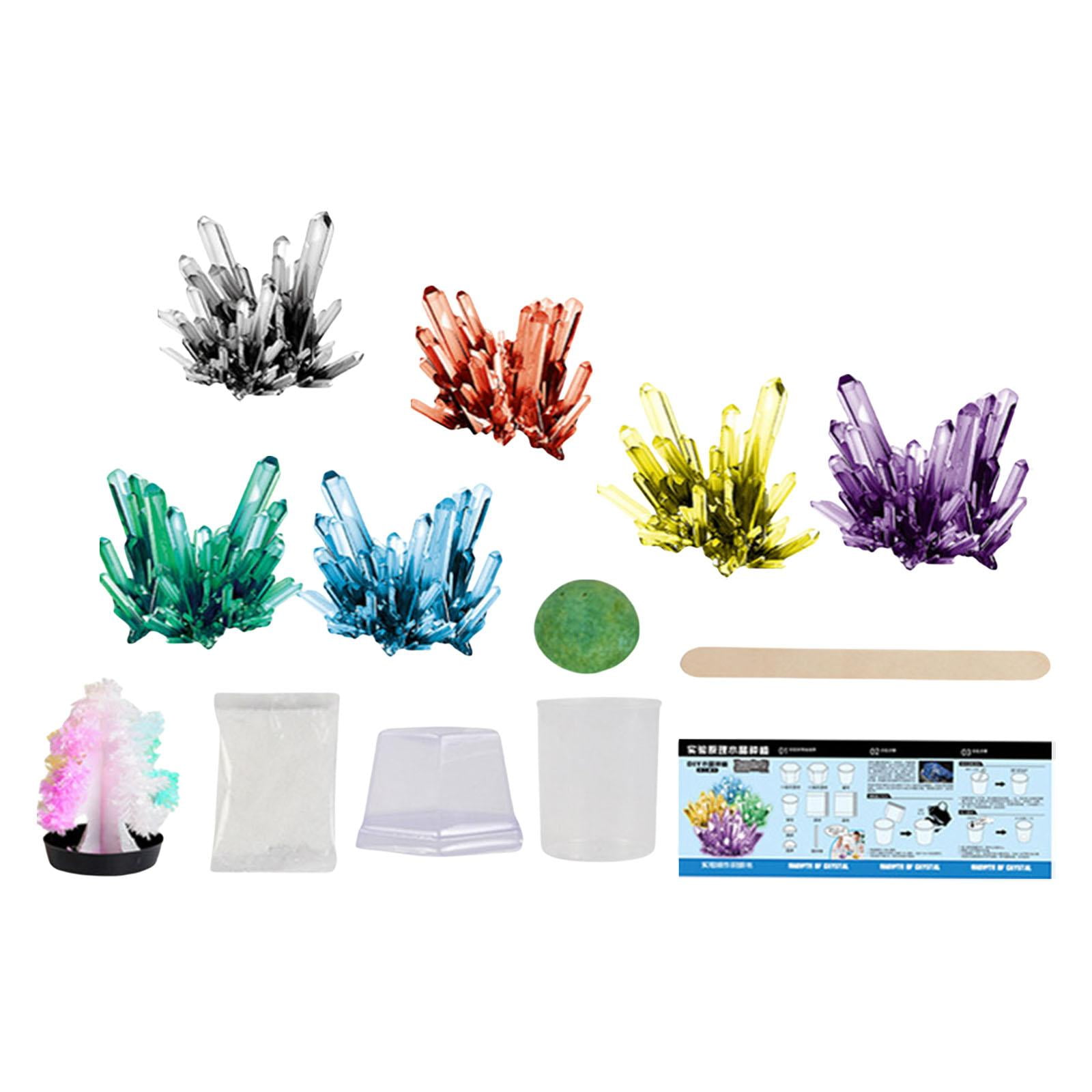 Crystal Growing Crystal Learning Experimentos Educativos Rock ...