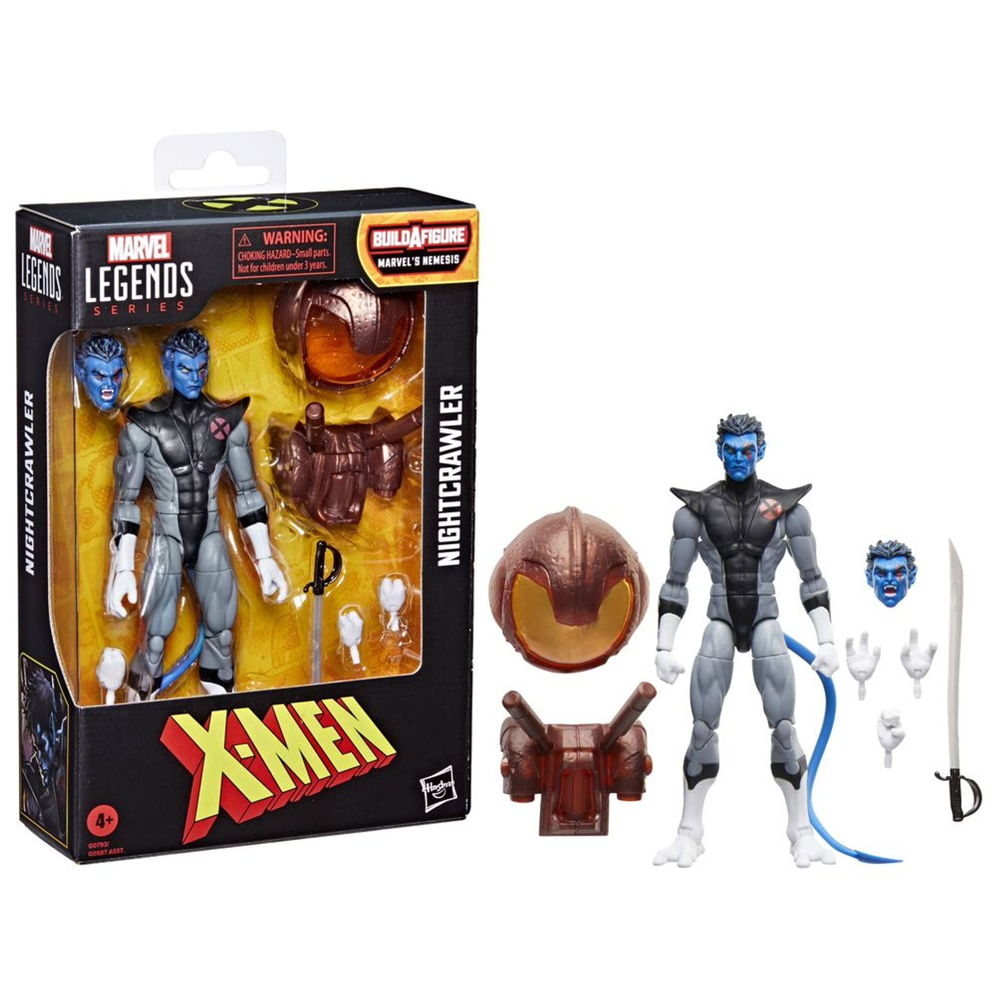 Figura de Acción Hasbro Marvel Legends Series Nightcrawler X-Men | Lider