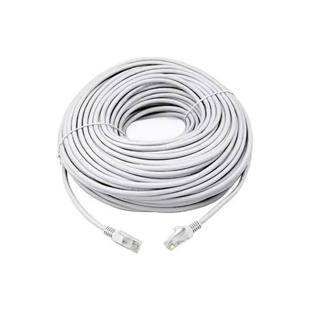 Cable De Red Cat 6 15 Metros RJ45 Lan Ethernet Alta Transferencia De ...