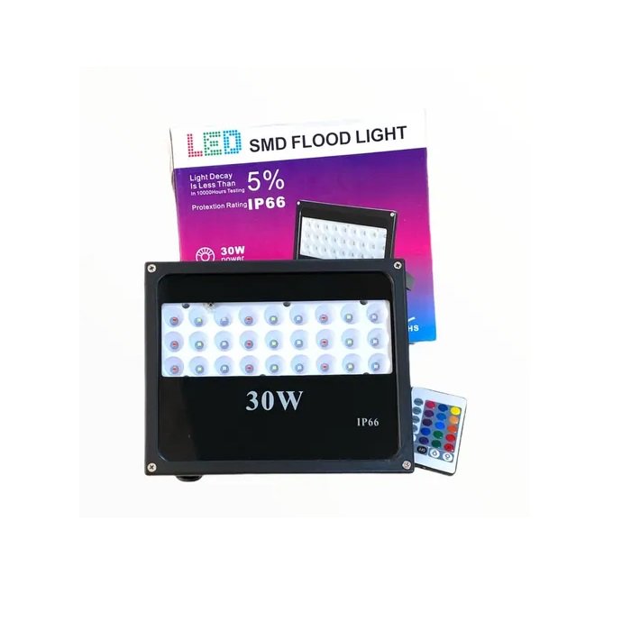 Foco Reflector Rgb 30w Led Multiled | Lider