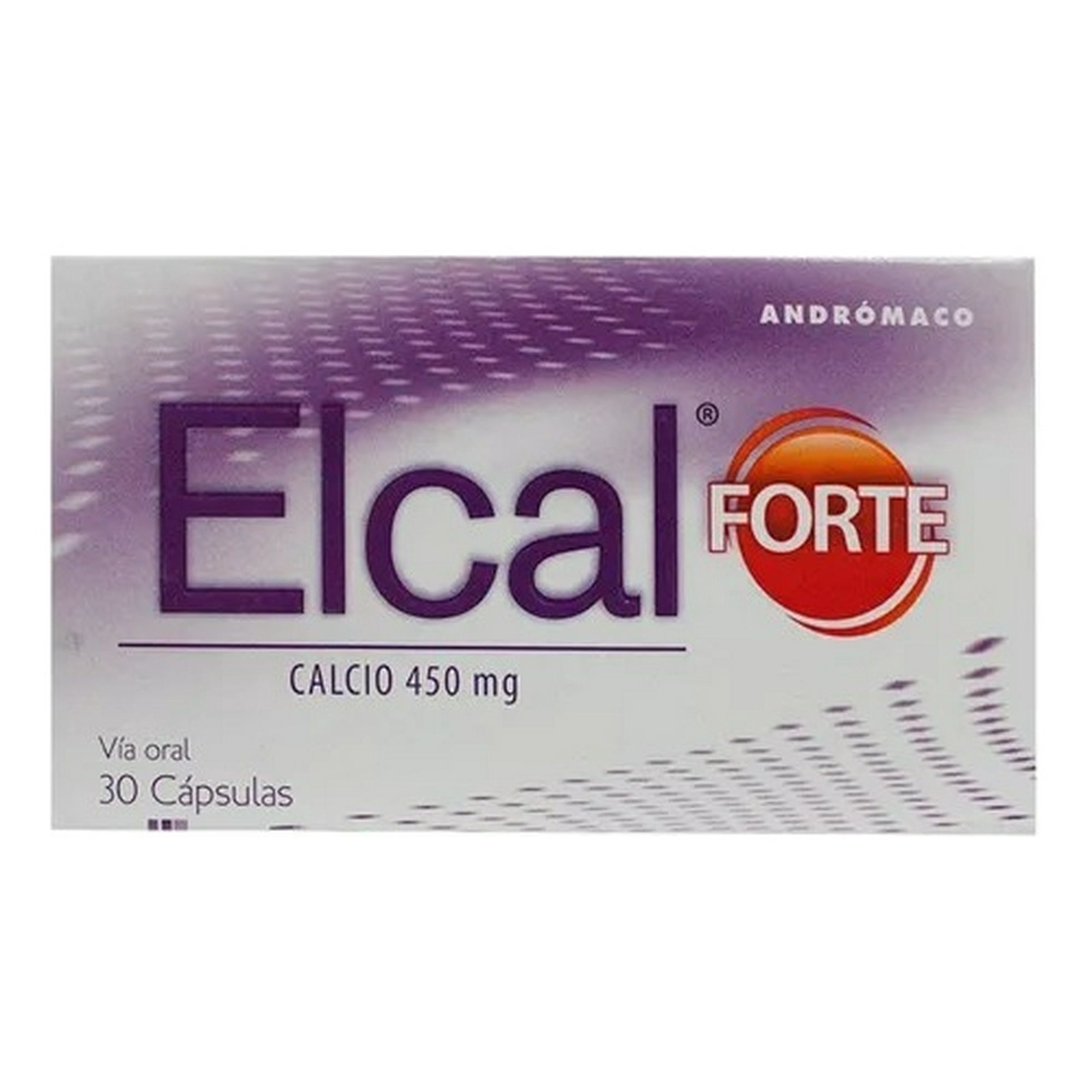 Elcal Forte X 30 Capsulas (calcio 450mg) | Lider