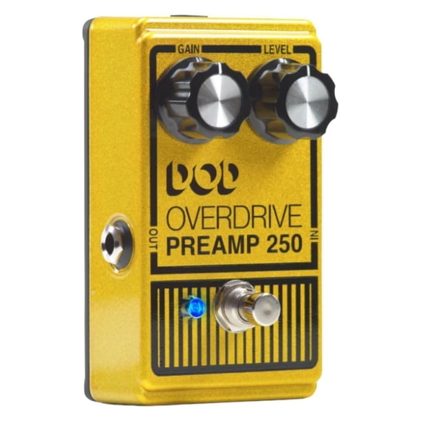 Preamplificador Overdrive DigiTech DOD 250 analógico 9V true bypass | Lider