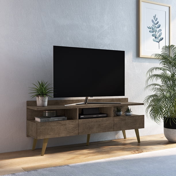 Rack TV Sereima 3 Cajones Madera | Lider