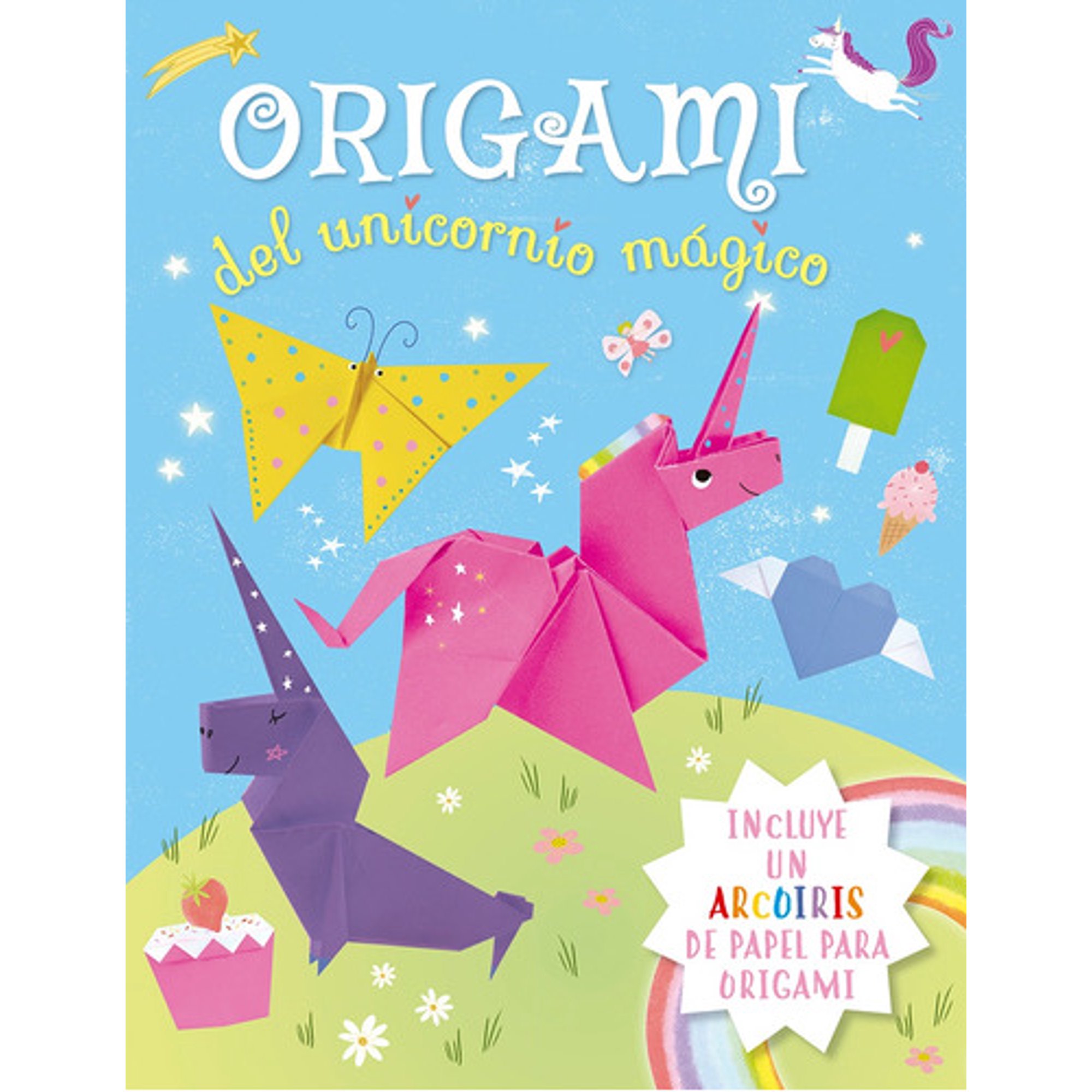 Libro Origami Del Unicornio Mágico - Joe Fullman | Lider