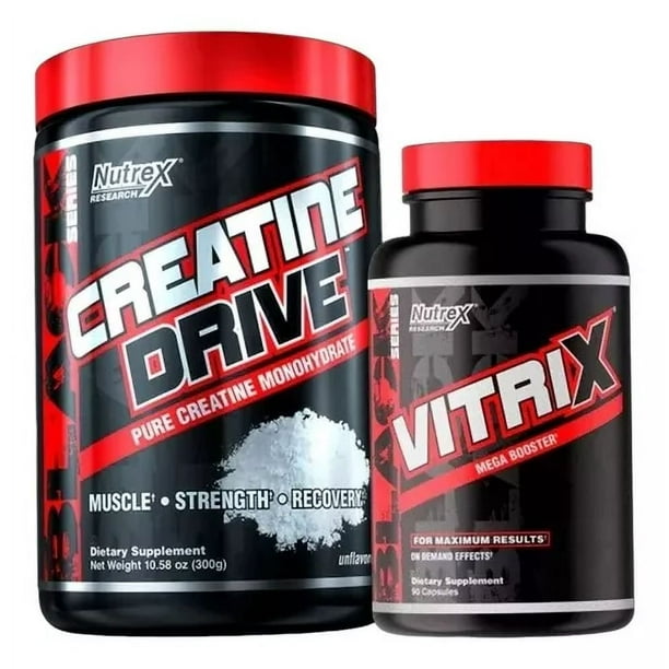 Pack Creatine Drive 300gr + Vitrix Mega Booster - | Lider