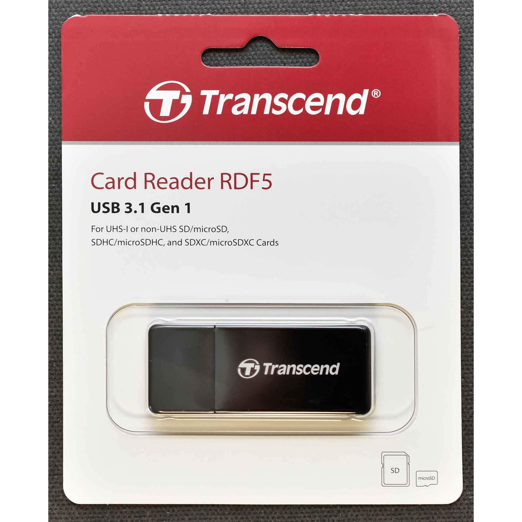 Lector de tarjetas Transcend TS-RDF5K USB 3.0 | Lider