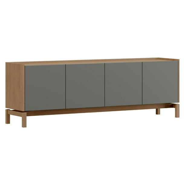 Rack Barcelona 2p + 2c verde-roble | Lider