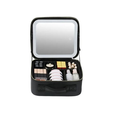 Zi Store - Maletin Maquillaje Con Espejo Led Organizador