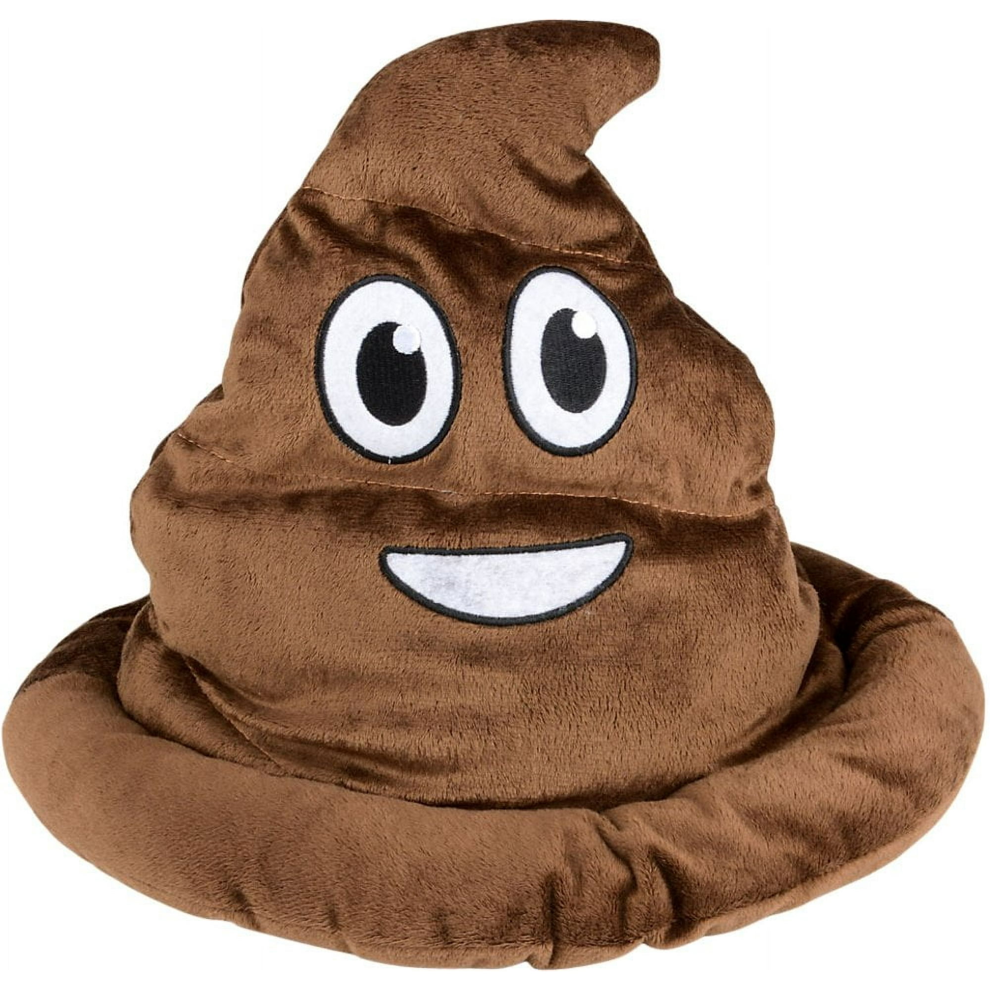 Sombrero Rhode Island Novelty Emoticon Caca Marrón | Lider