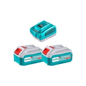 Total Tools - Kit Total 20V 2 Baterias 5.0Ah+Carg Tfbcpk2513