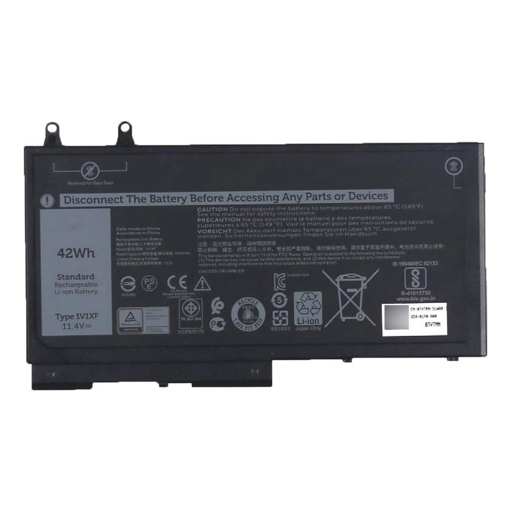 Bateria (1v1xf) Para Dell Latitude 5400 5410 5500 5510 Serie | Lider