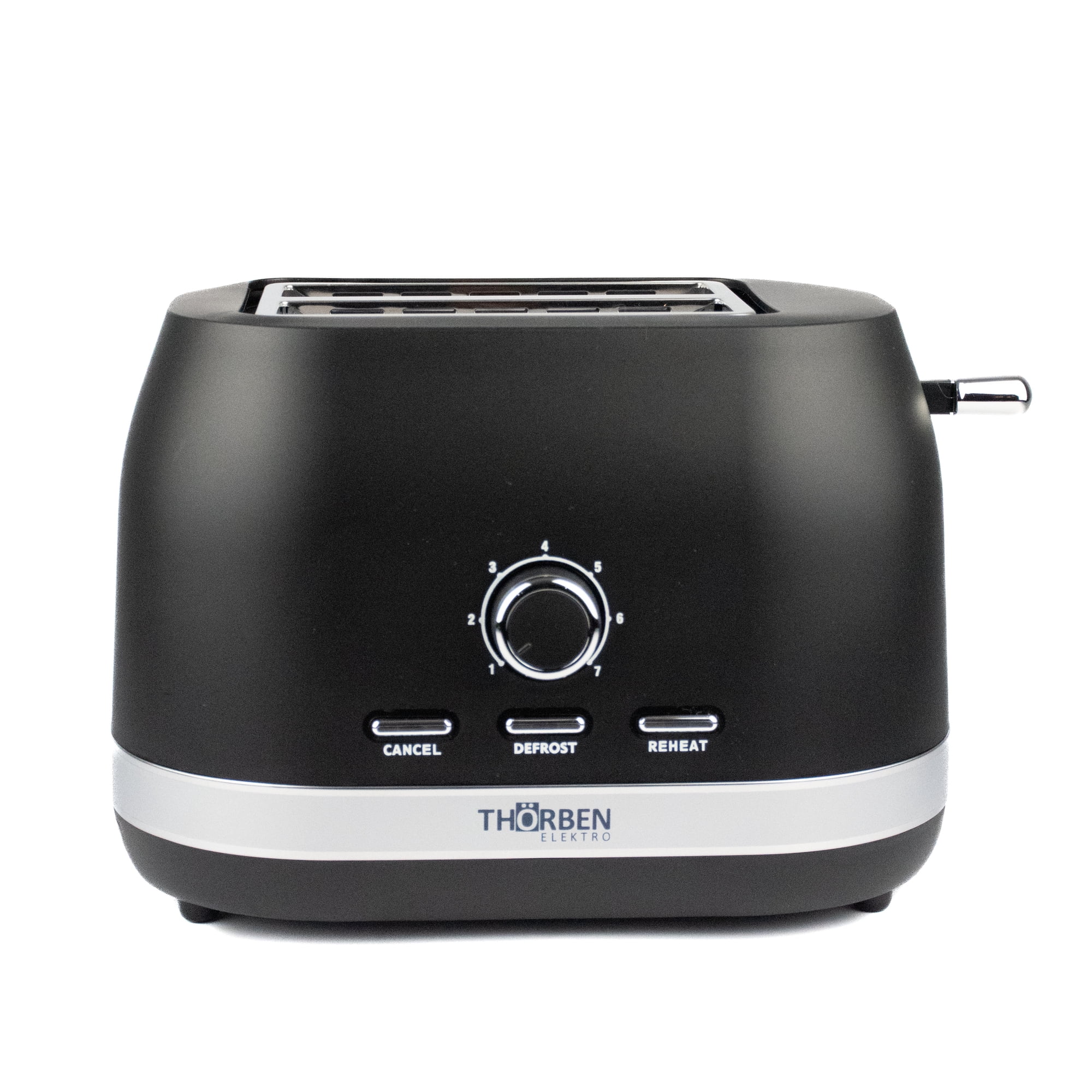 Tostador Eléctrico Thor Matt Black Toaster | Lider
