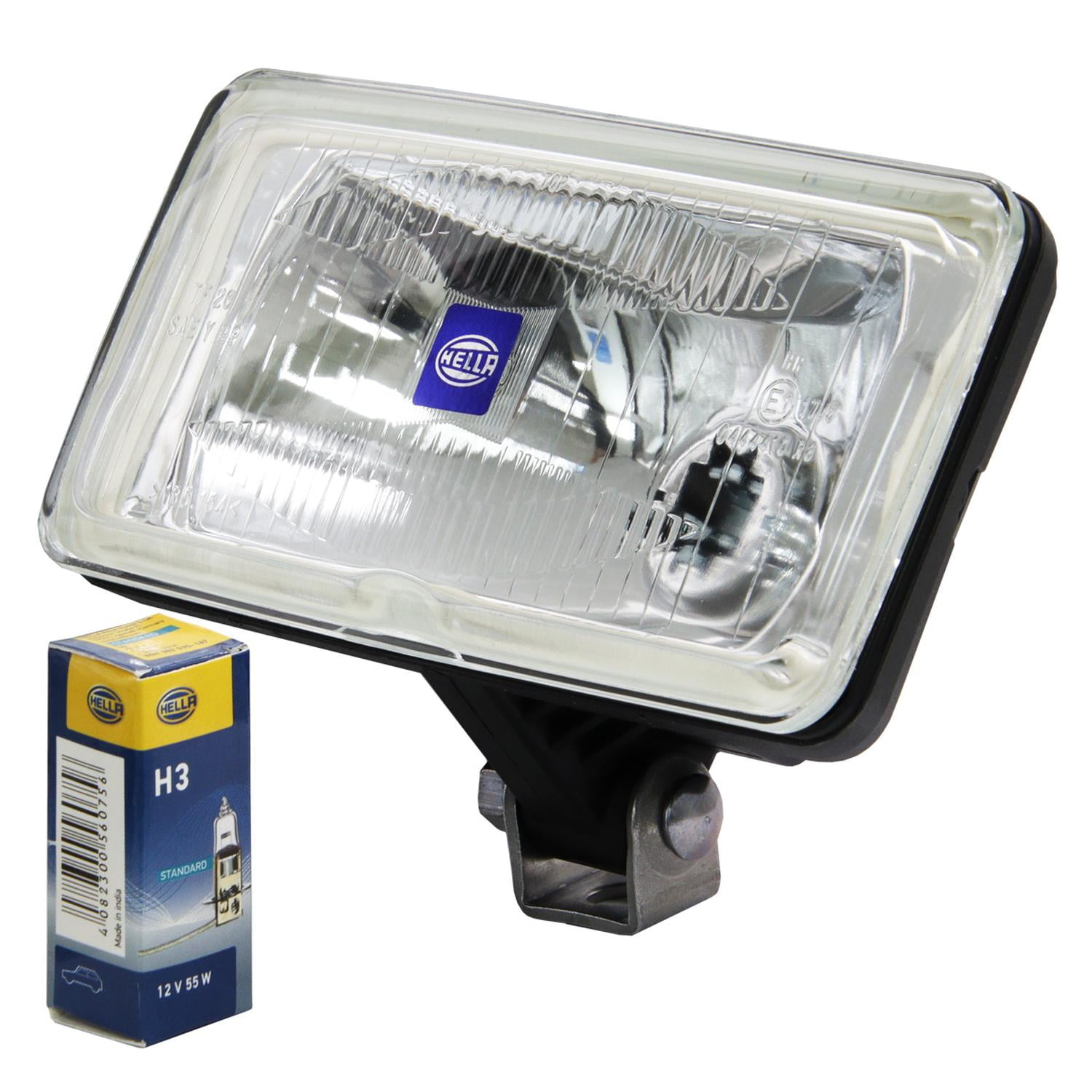 Farol Hella 550 Comet Luz Cristal H3 12v Con Tapa blanco | Lider