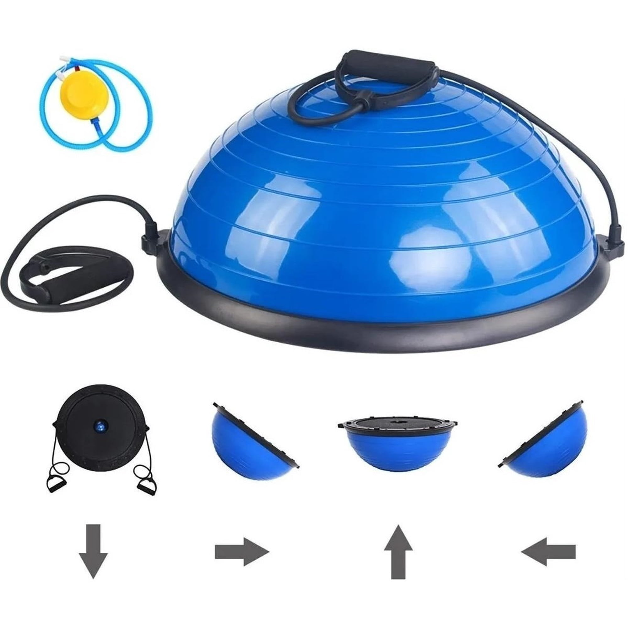 Balon Bosu Gym Pelota Yoga Semiesfera De Resistencia 237066 | Lider