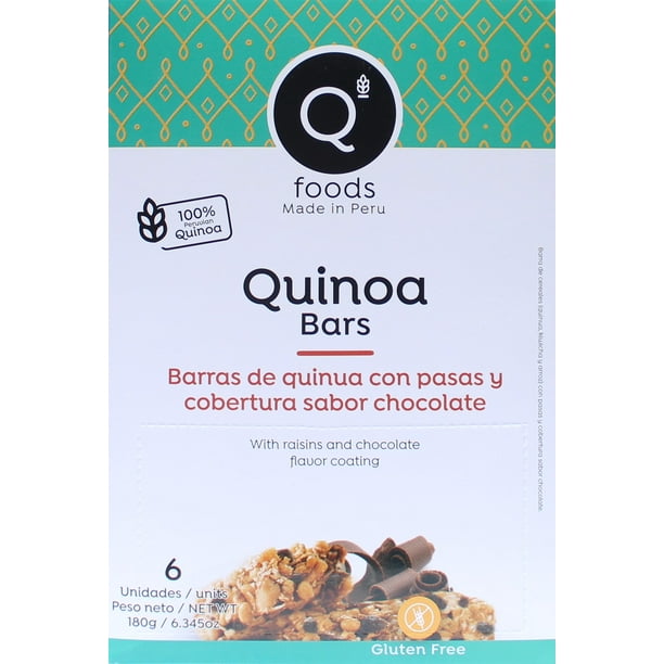 Barra quinoa chocolate y pasas | Lider