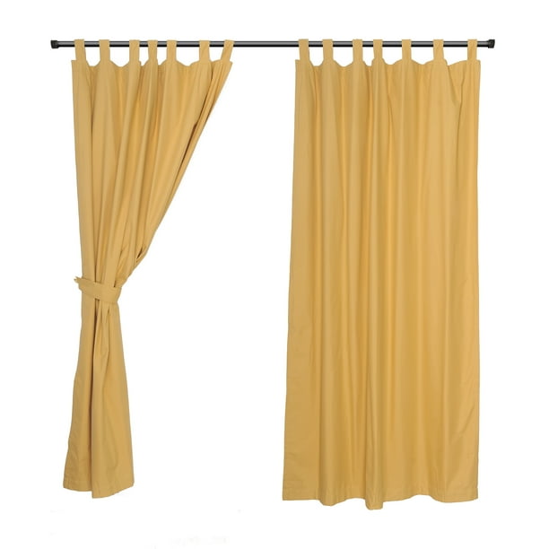 MASHINI SET CORTINAS SUNOUT PRES. 140X220 ORO | Lider