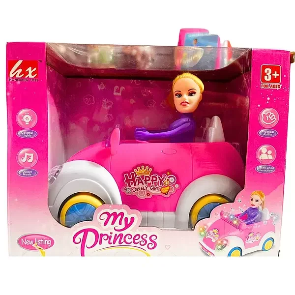 Muñeca Auto My Princess Desmontable Música | Lider