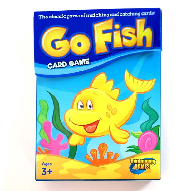 Juego de cartas Continuum Games Go Fish Classic Age 3+ Blue | Lider