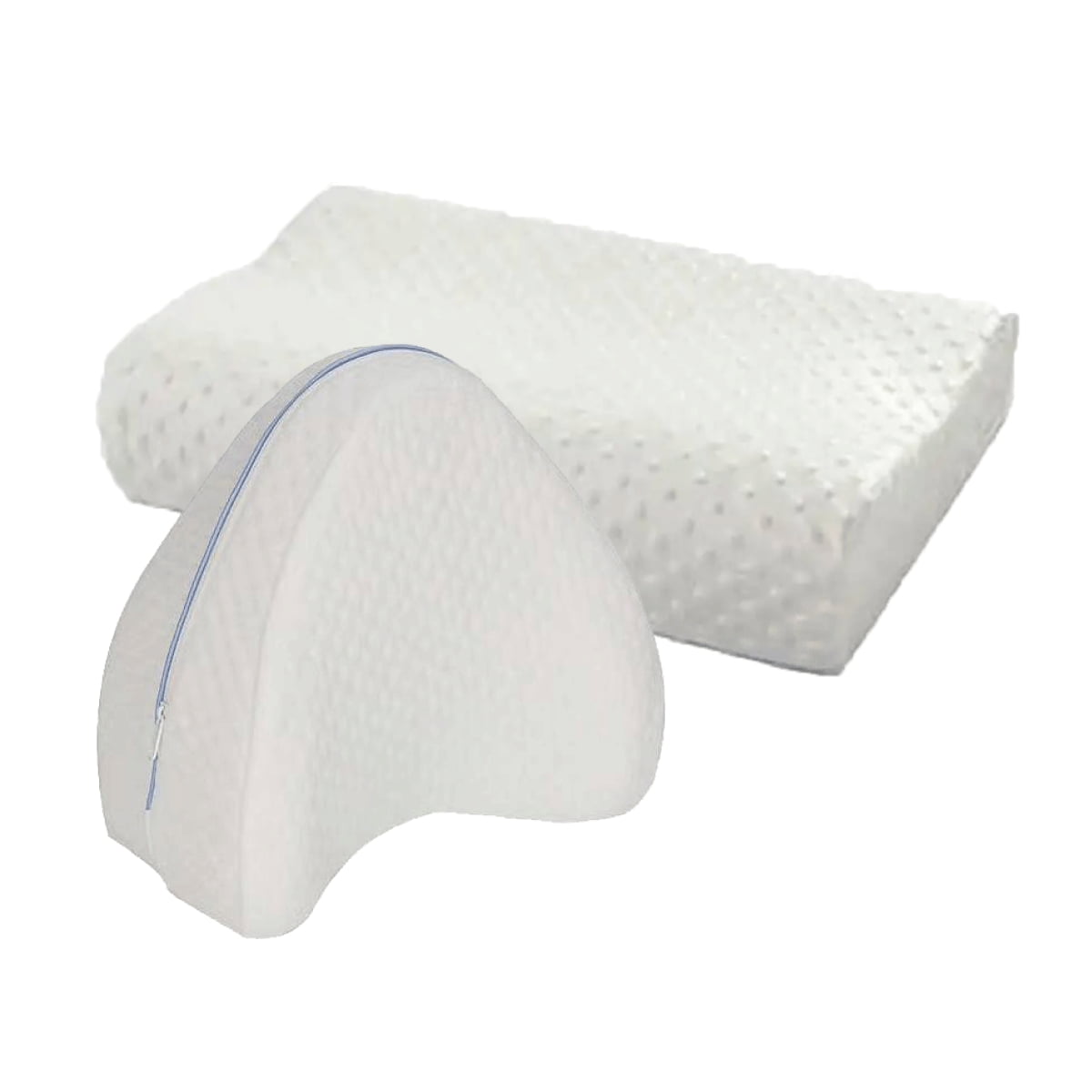 Pack Almohada Ortopédica Y Cojín Piernas Memory Terapeuticas | Lider