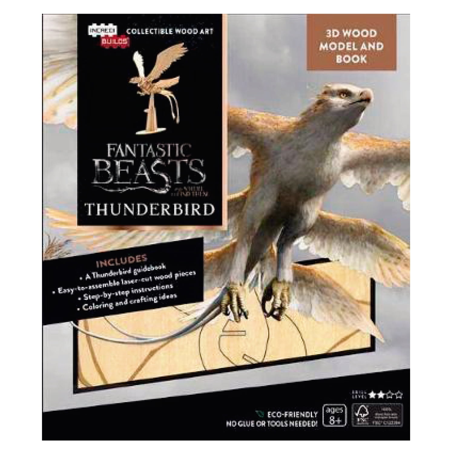 Harry Potter Fantastic Thunderbird Modelo Armable En Madera | Lider
