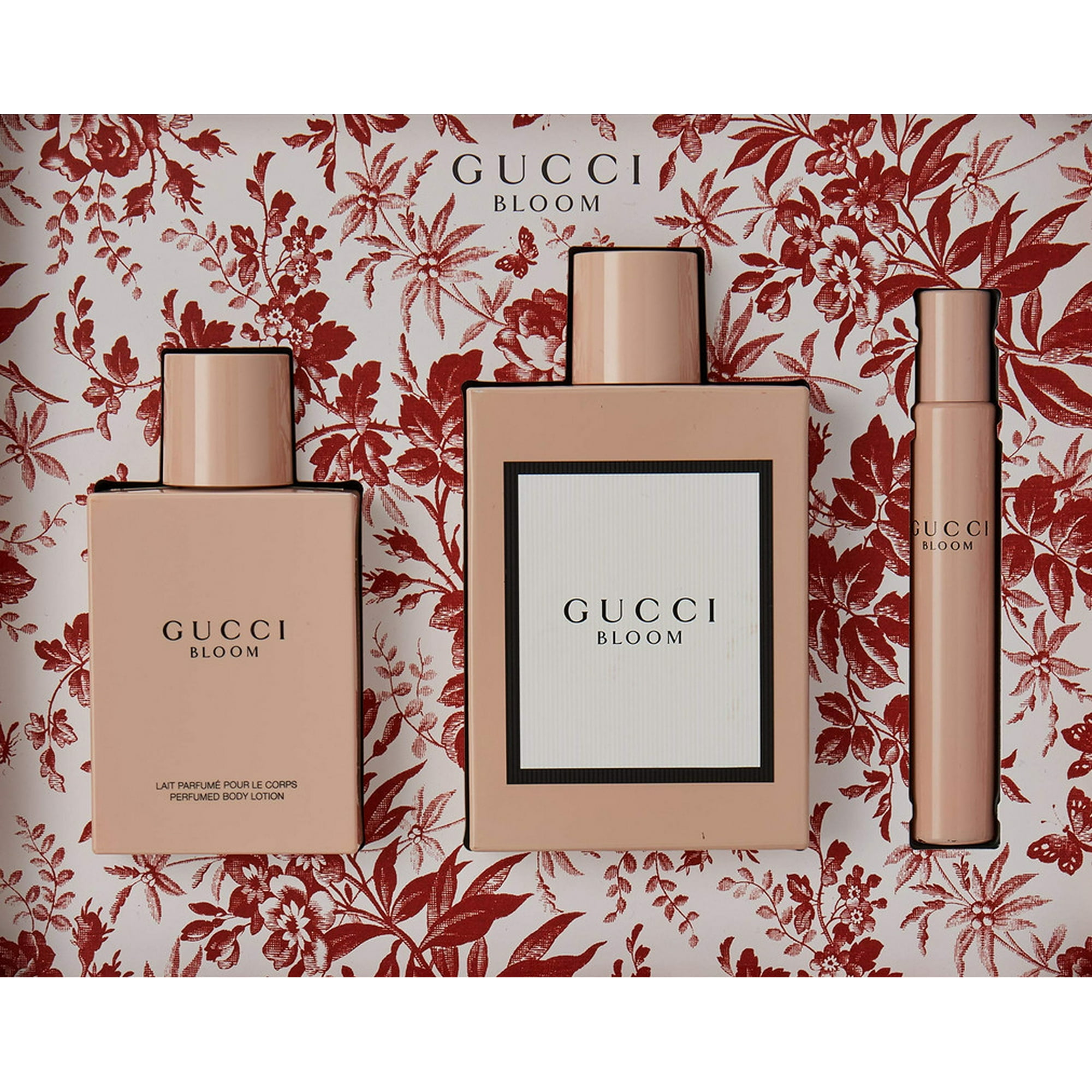 Set Gucci Bloom Edp 100 Ml + 100 Ml + 10 Ml 3 Pcs | Lider