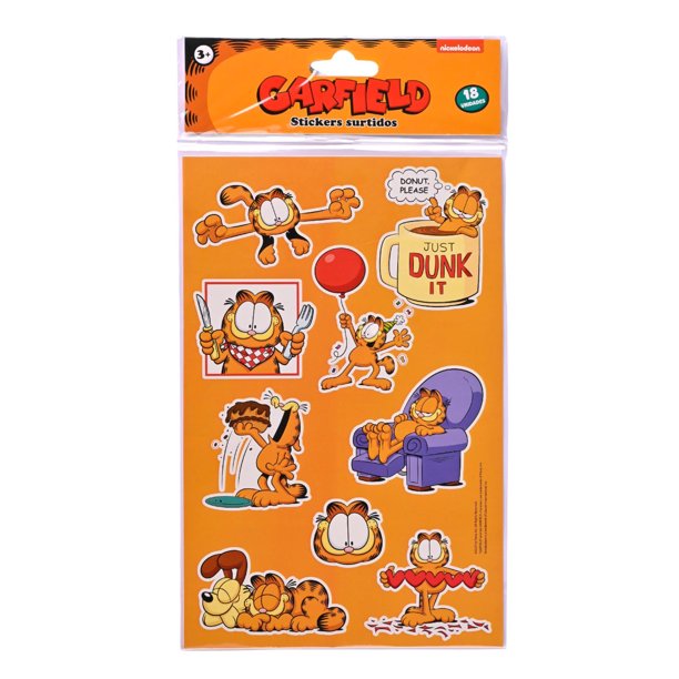 Stickers surtidos garfield | Lider