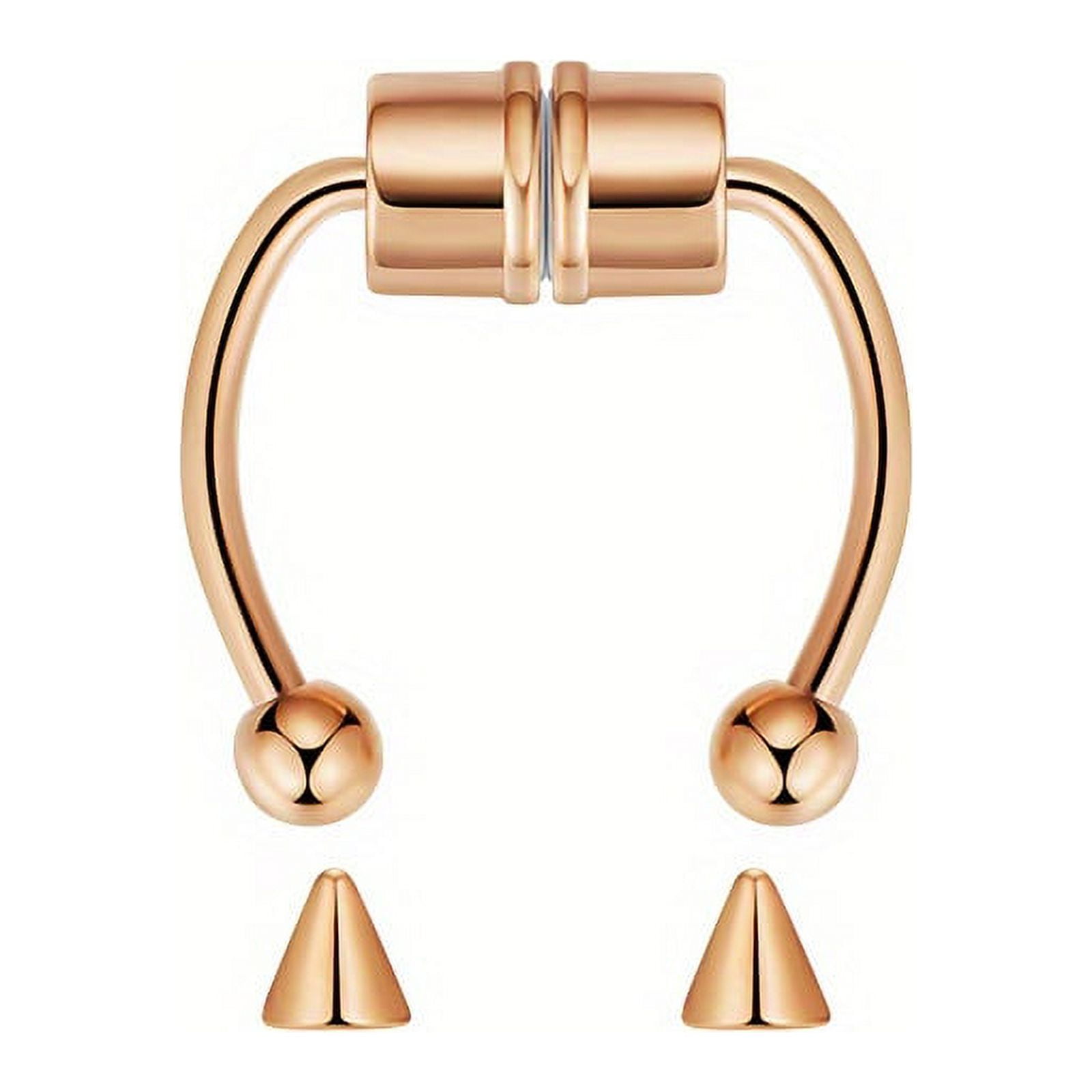 Stainless Steel Magnetic Nose Ring for Men - Strong and Comfortable ...
