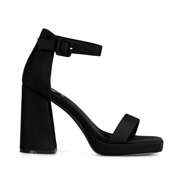 Sandalia Taco Negro Fiesta Gh97 Mujer | Lider