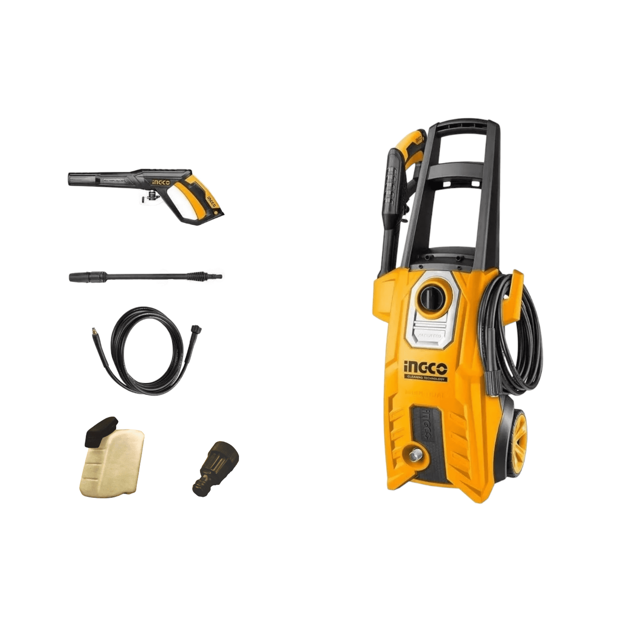 Hidrolavadora Eléctrica 2000w 150 Bar Ingco Industrial | Lider