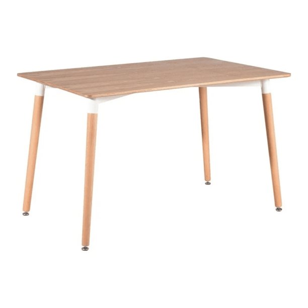 Mesa De Comedor Madera Rectangular Eames | Lider