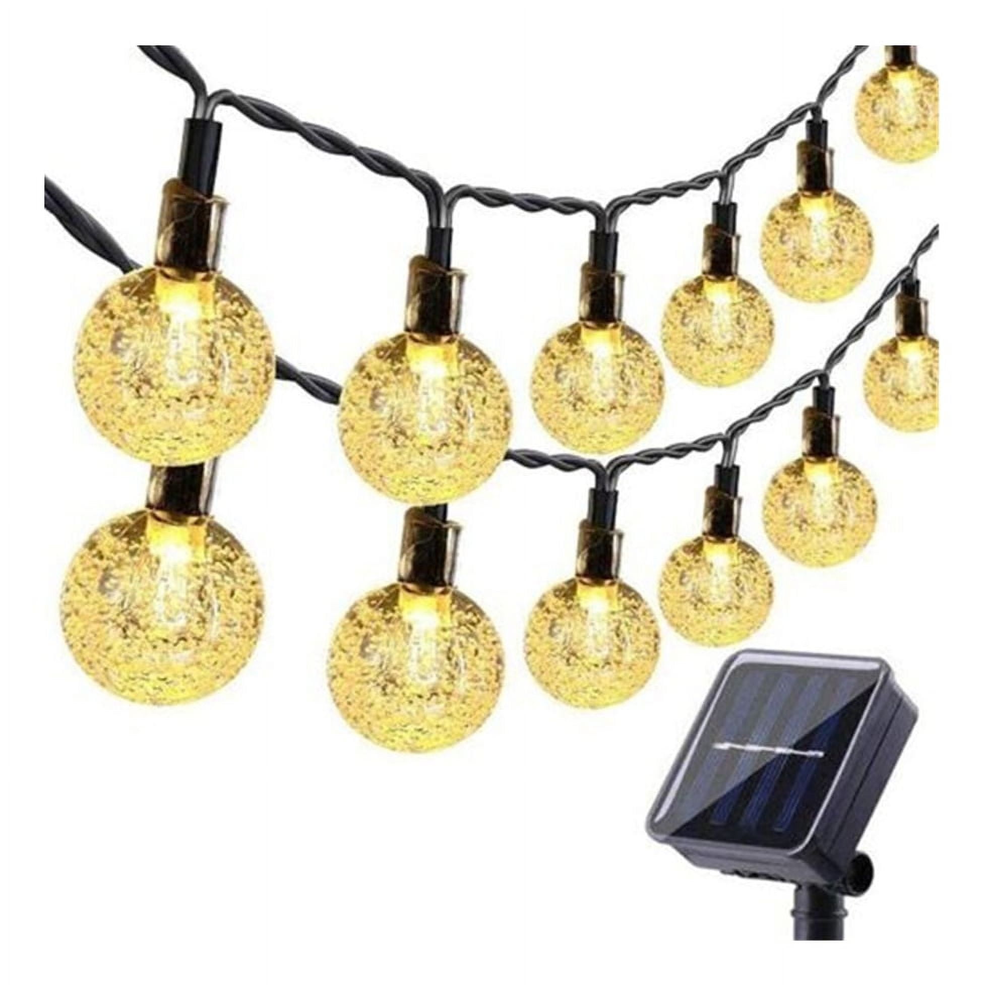 Pack 6 Guirnalda Solar Hada Deco 20 Led Boda 5 Mtrs Calido / | Lider