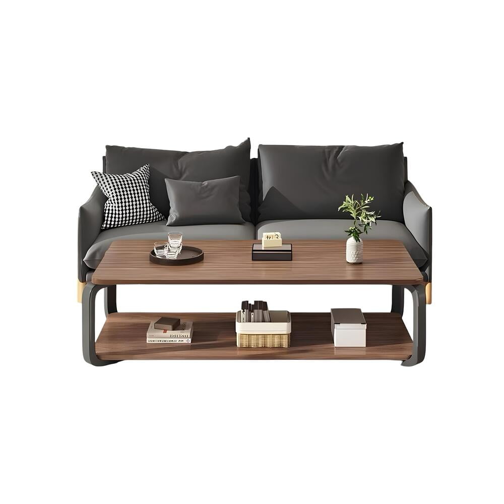 Mesa De Centro Rectangular 2 Niveles 120x60x43cm LuBabycas | Lider