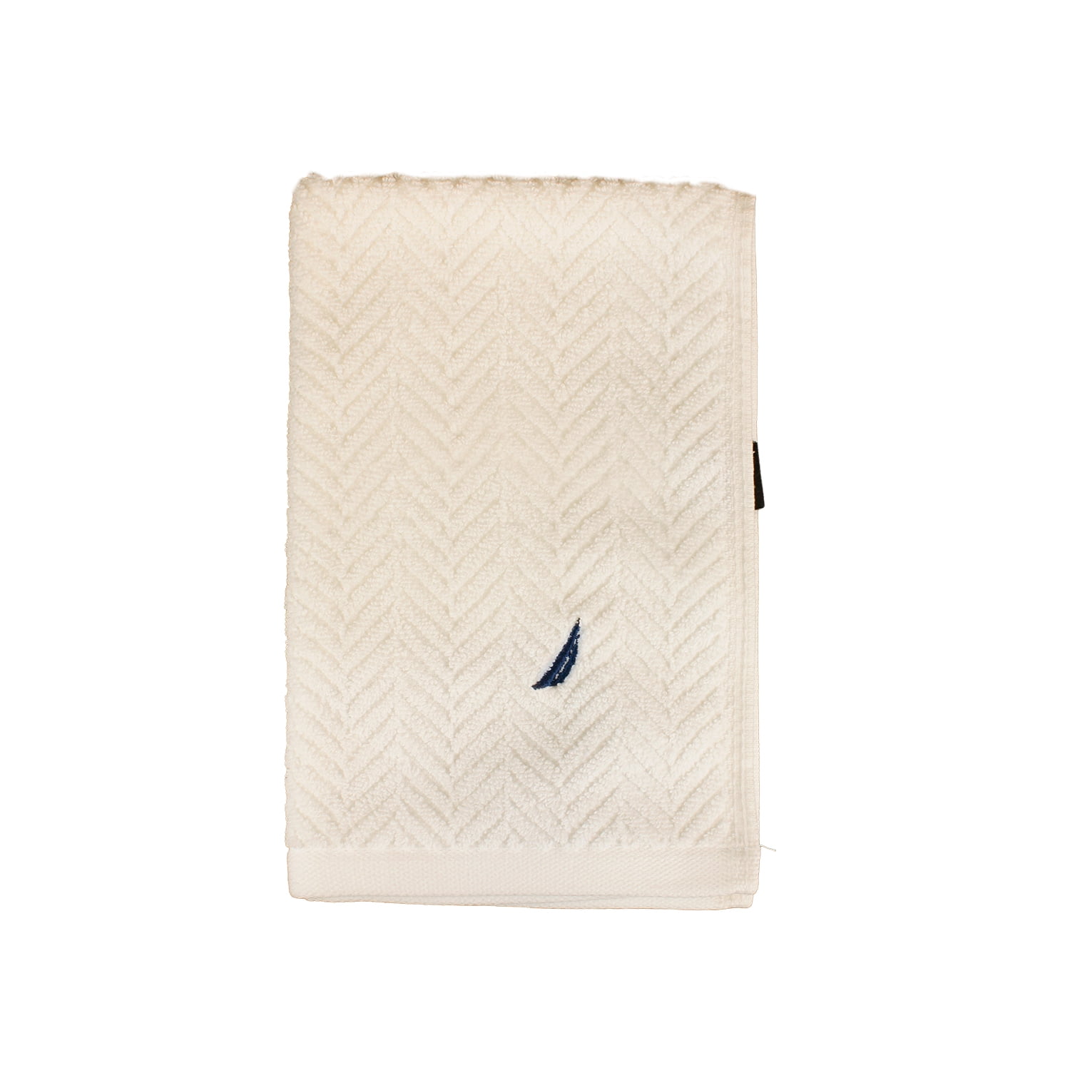 Toalla de cara VIS Nautica 100% algodón 30x50cm pieles sensibles crema ...