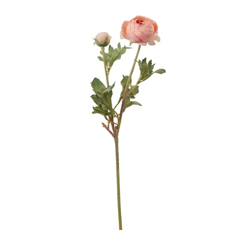 Planta Artificial Ranunculo Boton Rose Pink 62 Cm | Lider