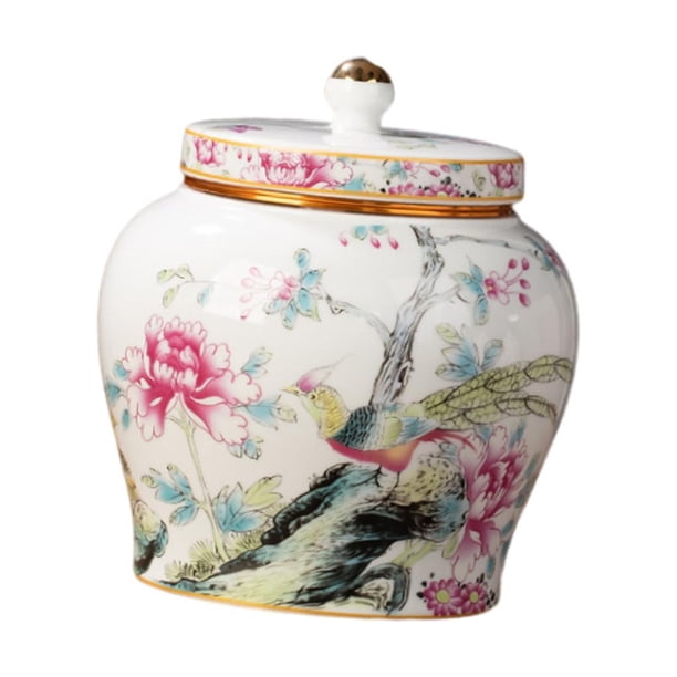 Bote De Té De Porcelana Para Almacenamiento De Té, Tarro De Jengibre ...