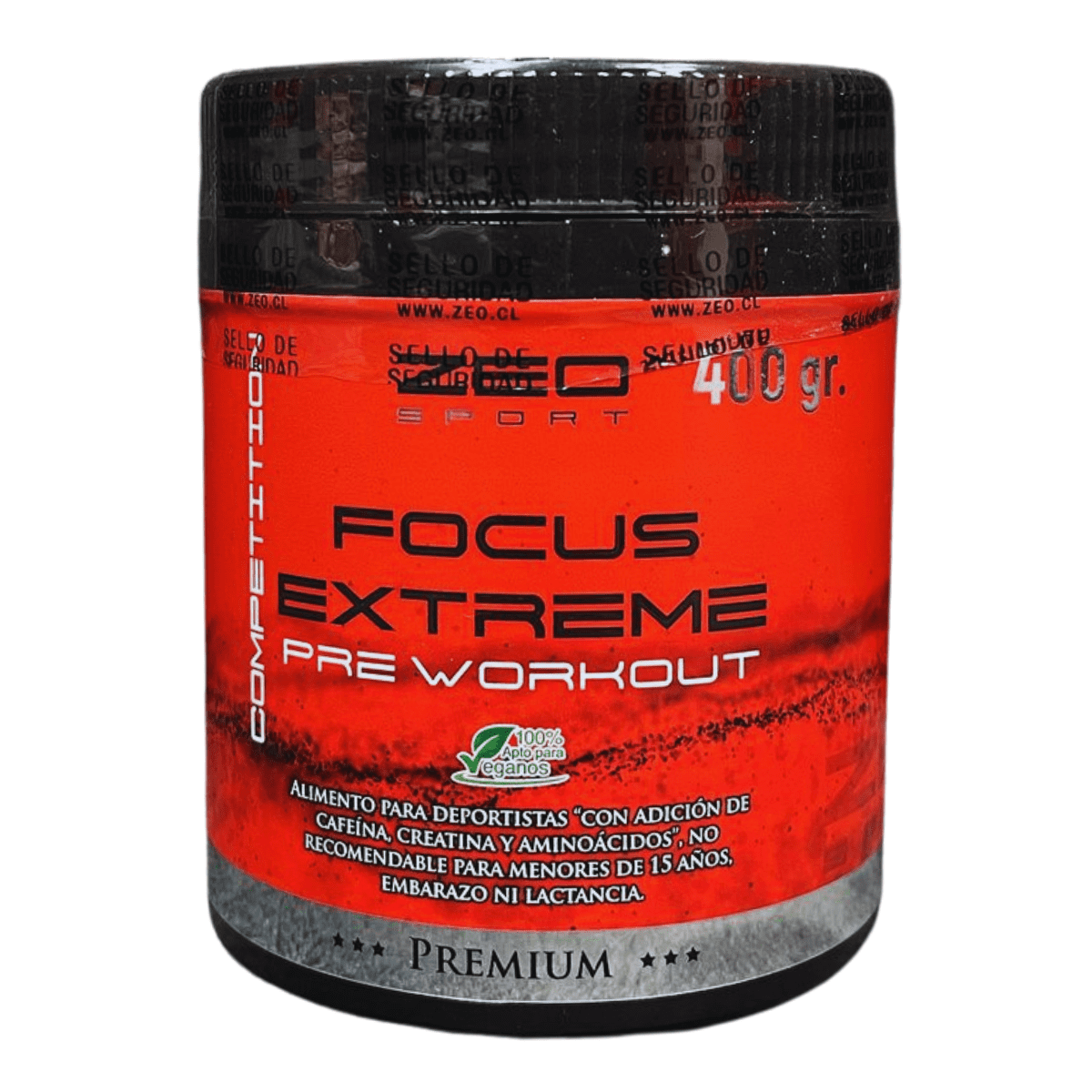 Pre Entreno Pre Workout Zeo Focus Extreme 400 Gr | Lider