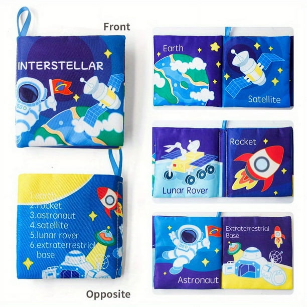 The First Soft Cloth Book For Baby That Makes Rustling Sound When ...