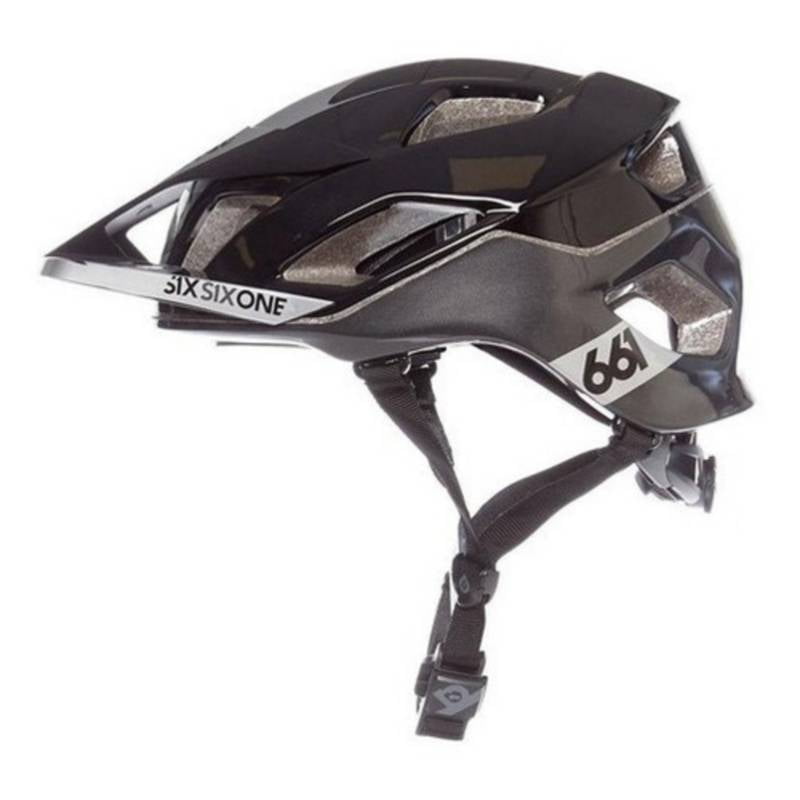 Casco De Bicicleta Sixsixone Evo Am Cmips Metallic Negro Negro XSS | Lider