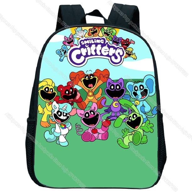 Smiling Critter Kindergarten Backpack Catnap Dogday Kids School Bag ...