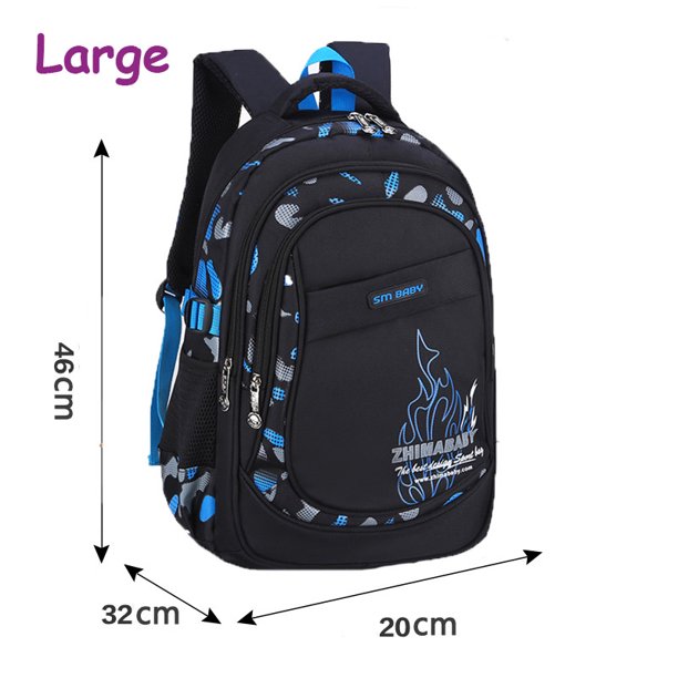 SchoolBag Children Casual Backpacks Nylon Large Size Student School ...