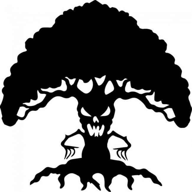 Decomural Spooky Tree Halloween WS-32940 | Lider